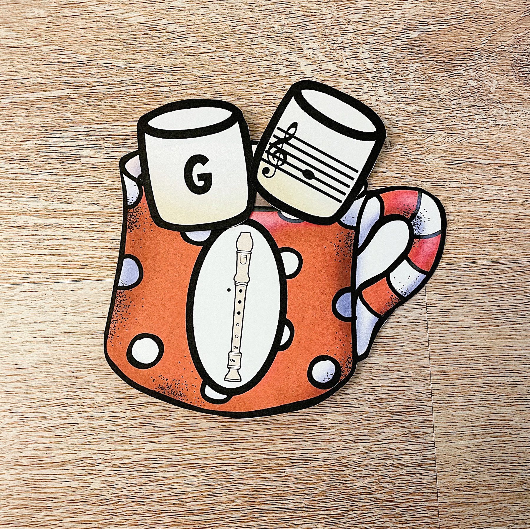 Recorder Fingering Hot Chocolate Center Matching Game - Mrs. Stouffer's ...