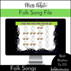 Miss White Had a Fright - Steady Beat, Rhythm, Ta TiTi - Kodaly Folk ...