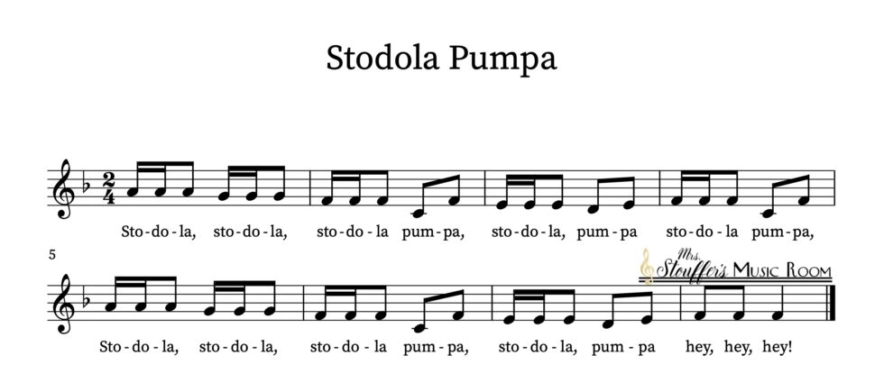 Four Singing Games for Upper Elementary - Mrs. Stouffer's Music Room