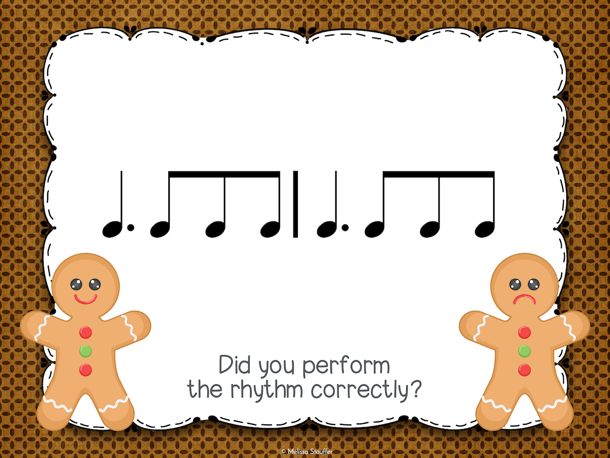 Build a Gingerbread House Interactive Game Six Eight for Music Class ...