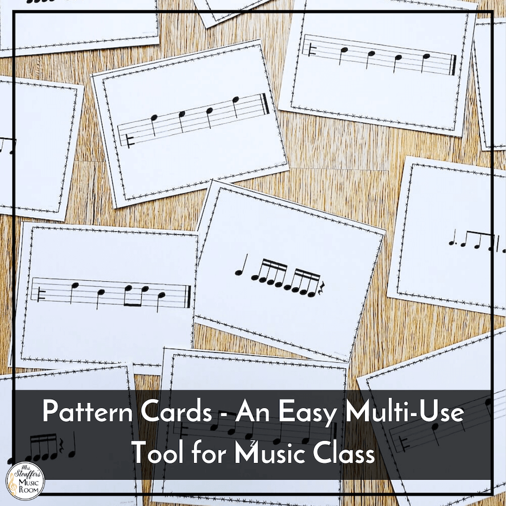 Pattern Cards - An Easy Multi-Use Tool for Music Class - Mrs. Stouffer ...