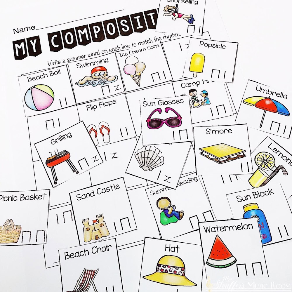 Stuck in School? Summer Fun Activities for Music Class - Mrs. Stouffer ...