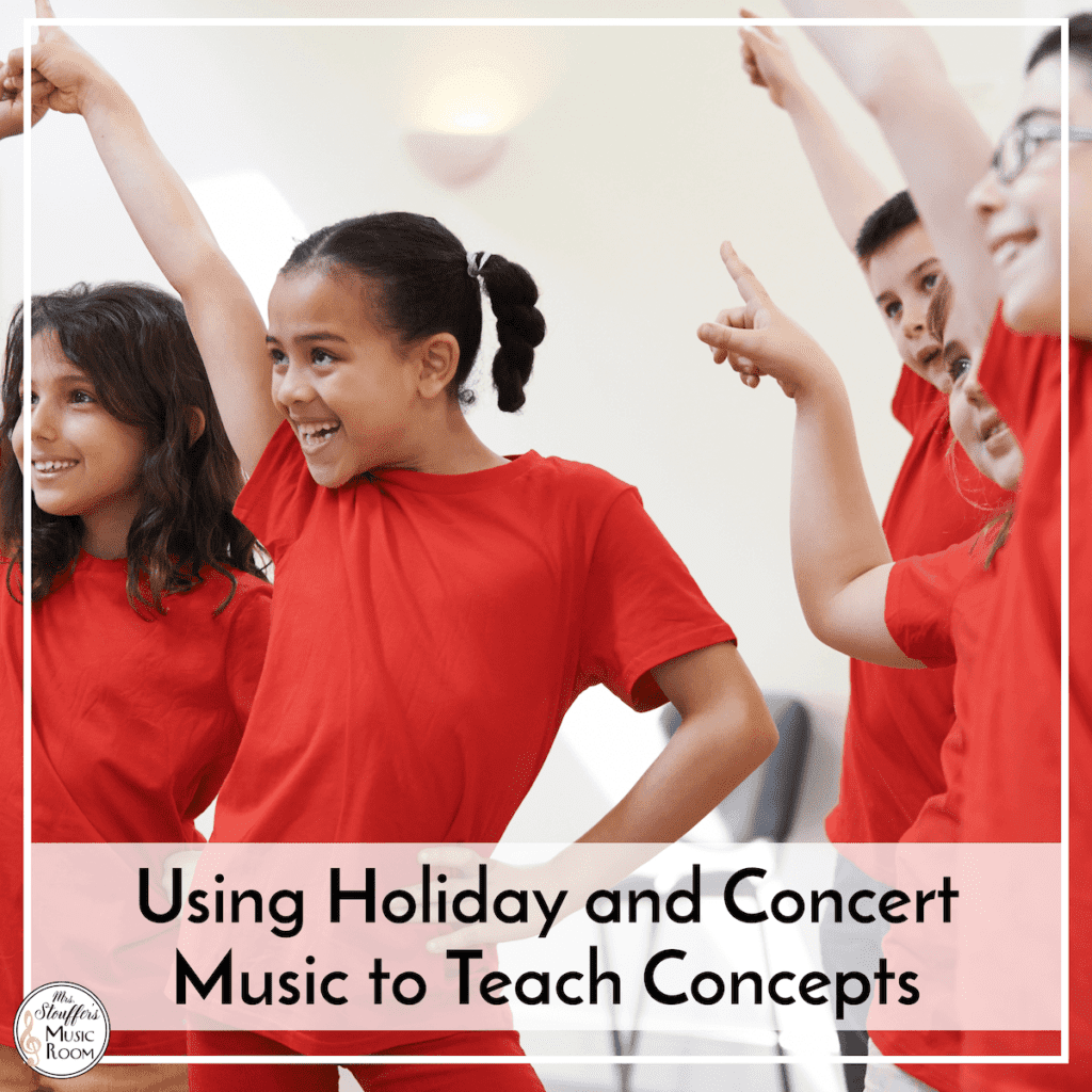 Six Activities to Teach 4 Voices - Mrs. Stouffer's Music Room
